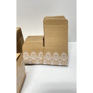 Unbranded | Other | Small Square Cardboard Gift Boxes 5pc Set Print ...